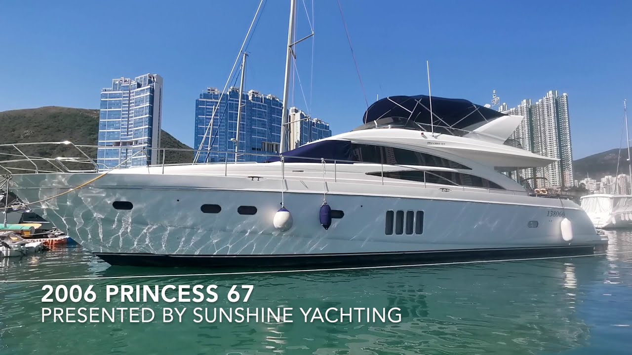 2006 Princess 67 - YouTube