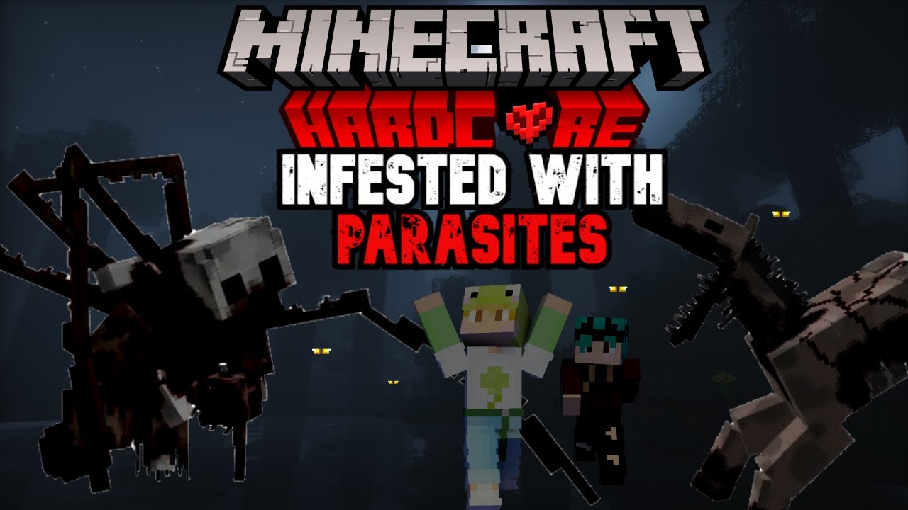 Trying to Beat Hardcore Minecraft with Parasites and 13 Other Scary ...