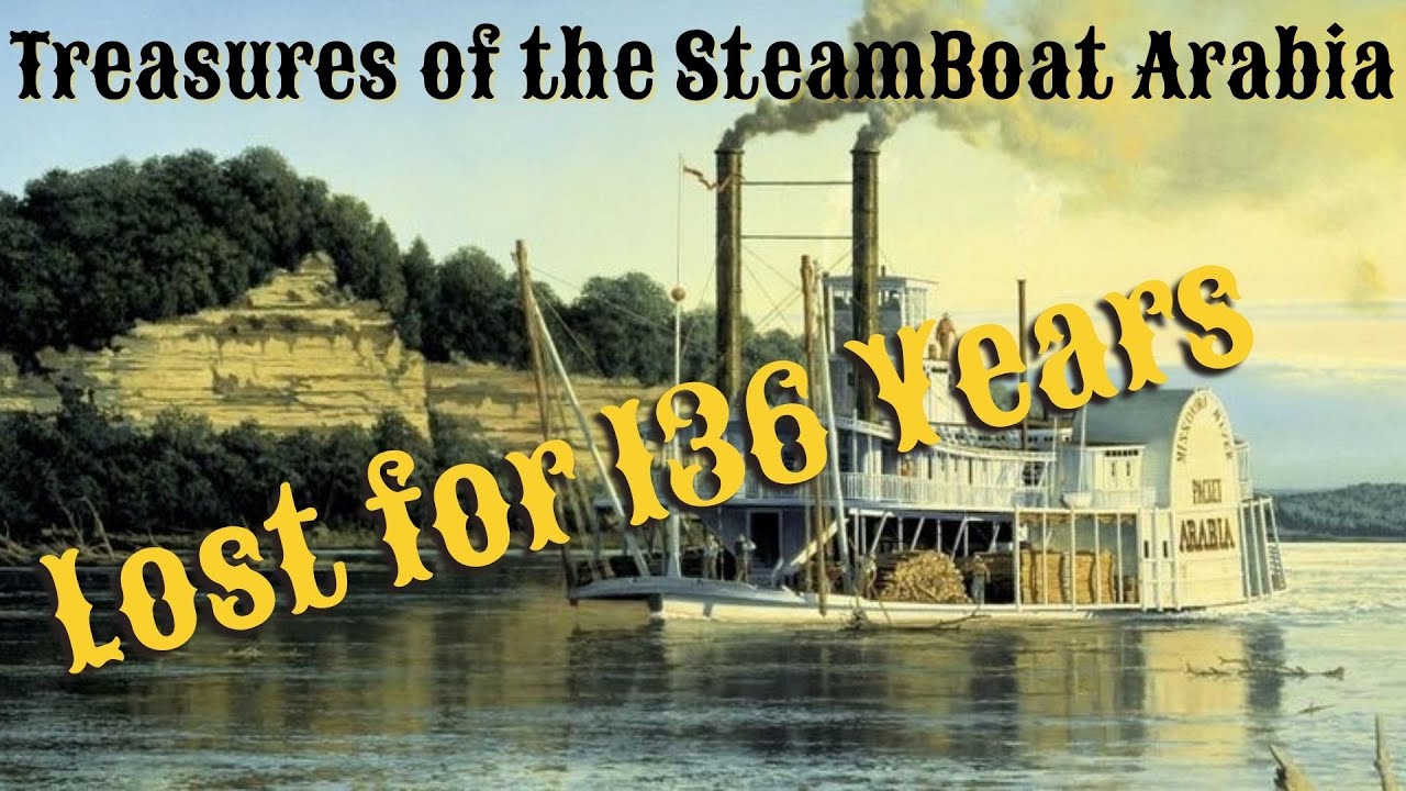 200 TONS of Lost Cargo Found: 19th Century Steamboat Arabia Sank 1856 ...