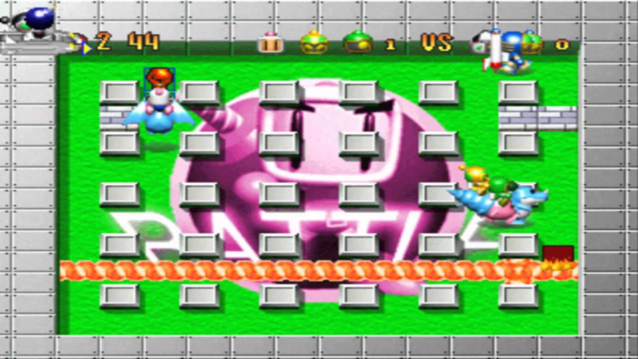 Bomberman Party Edition - Battle Mode (Advanced) (Super Power) - YouTube