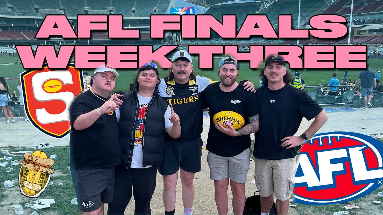 AFL FINALS SERIES VLOG - WEEK THREE 2023 - YouTube