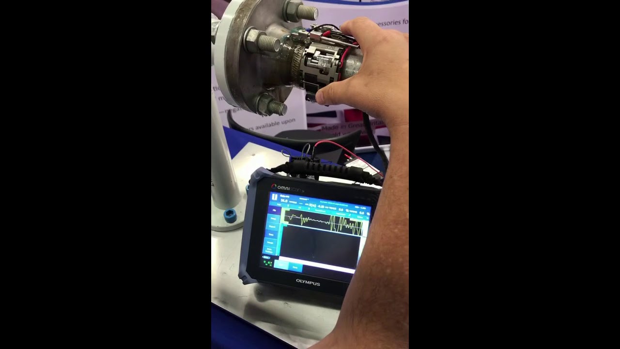 LIMBOTOFD™ low profile integral TOFD probe using an Olympus Omniscan SX ...