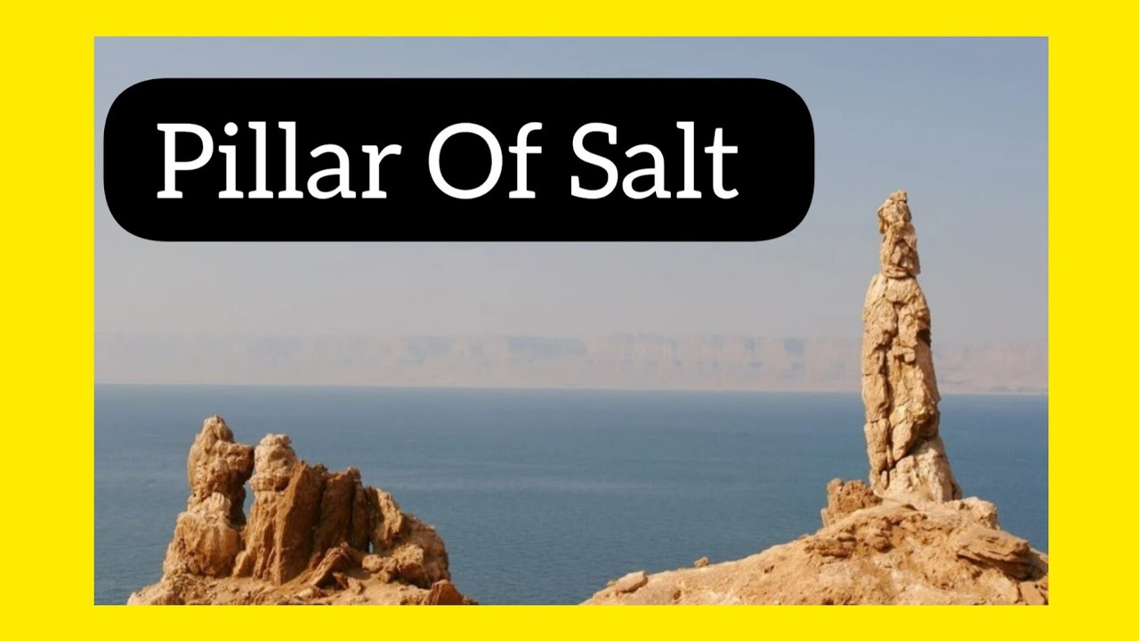 Israel Lot's wife Pillar of Salt - YouTube