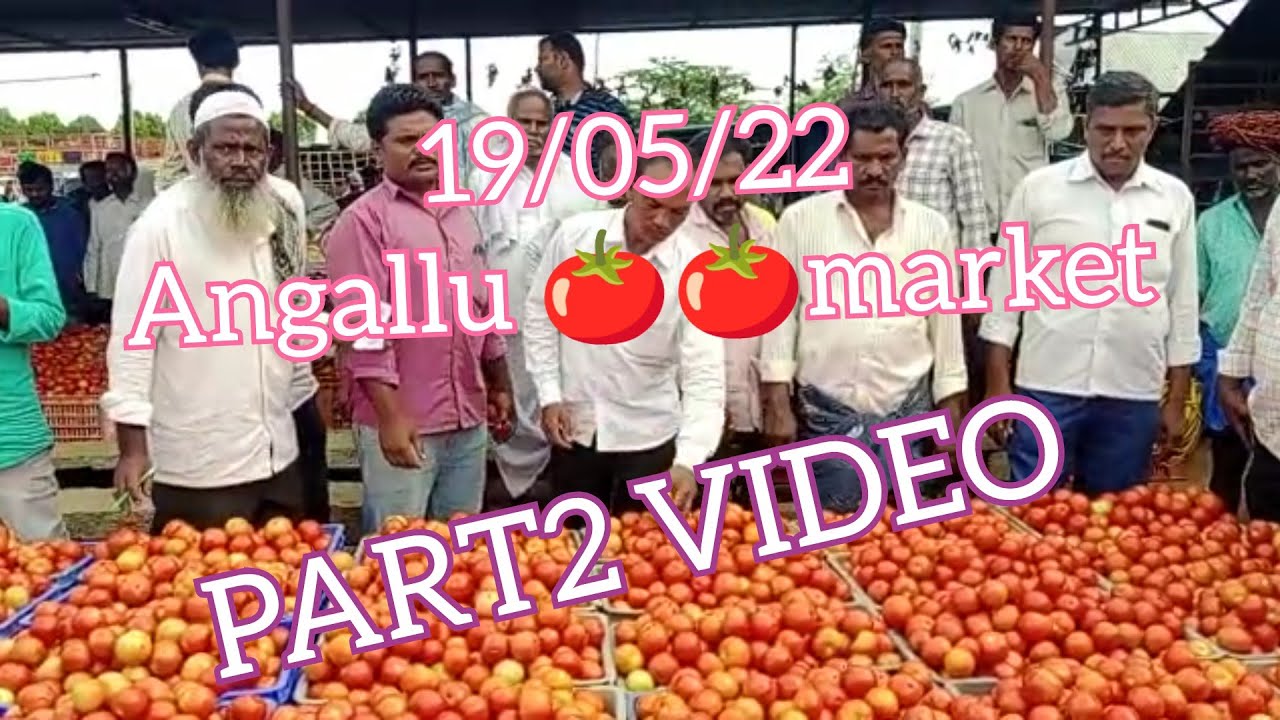 19/05/22#angallu 🍅🍅market #todaymarket angallu @sayedshahataj2000 PART2 ...