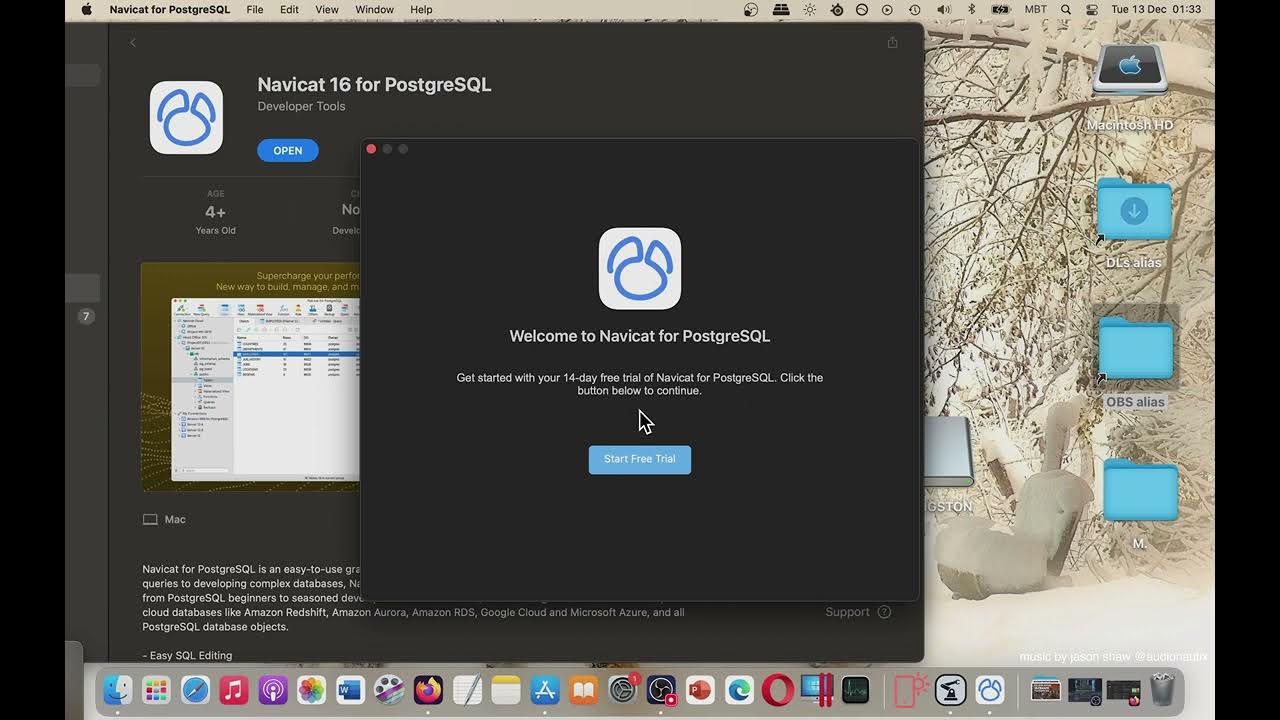Navicat 16 for PostgreSQL BEST APP from Mac App Store (Basic Overview) - YouTube