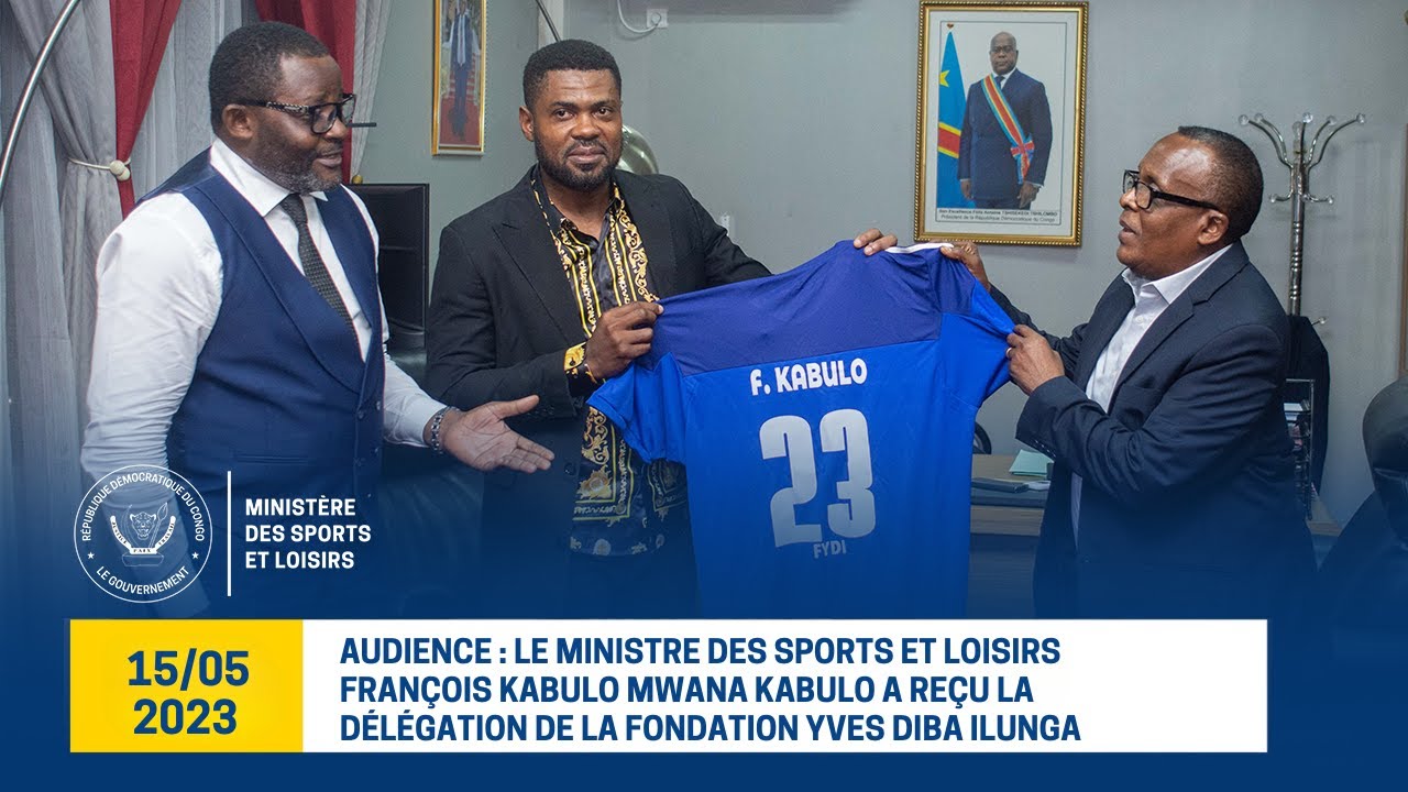 AUDIENCE : La délégation de la Fondation Yves Diba Ilunga - YouTube