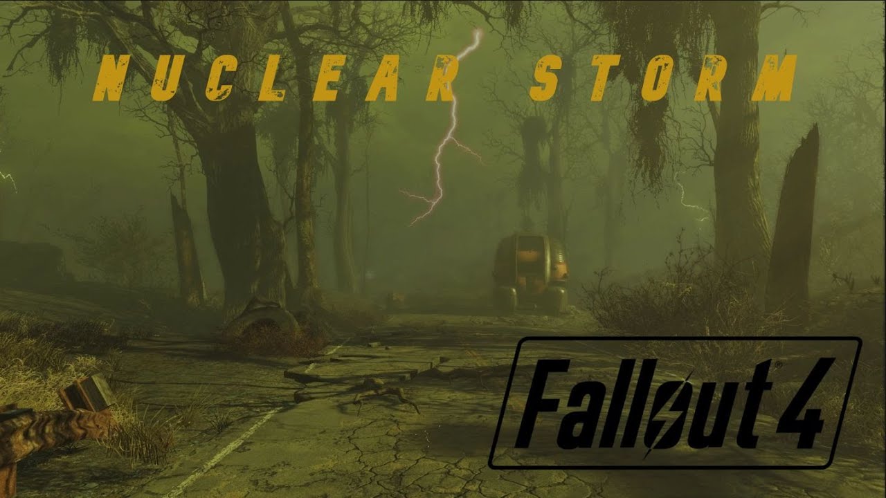 Fallout 4 - NUCLEAR STORM - Background music + Ambient sounds - YouTube