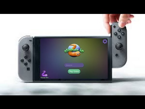 Playing slither.io on NINTENDO SWITCH!!! - YouTube