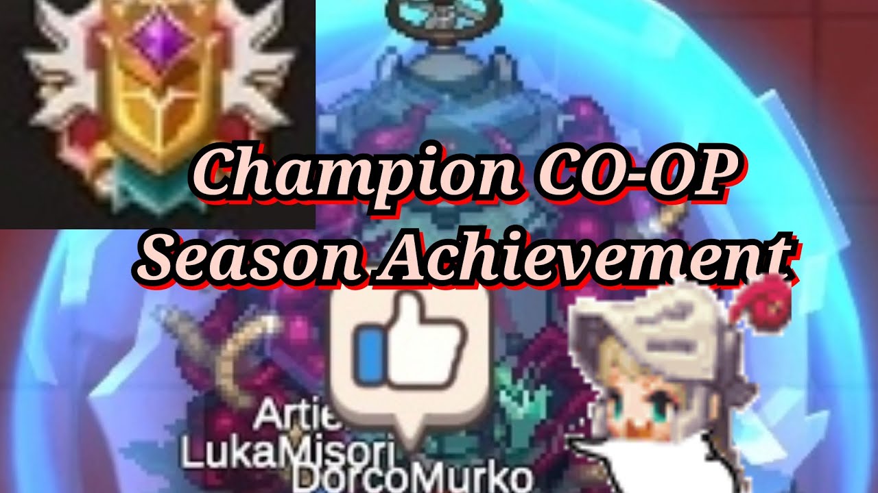 Speed-Run Champion CO-OP | Easyy🎉 S3 Season Achievement (ง •̀_•́)ง‼ ...