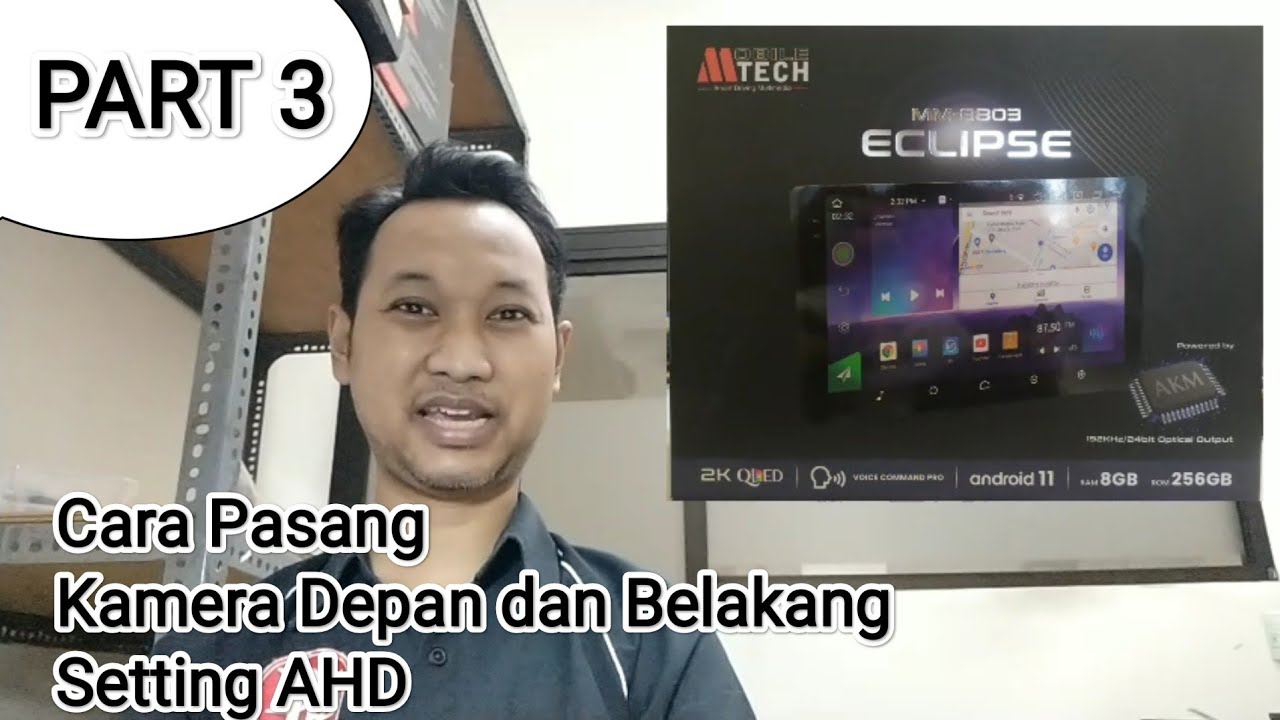 Cara Pasang Kamera Depan Belakang || Head Unit Android MTech 8803 ...