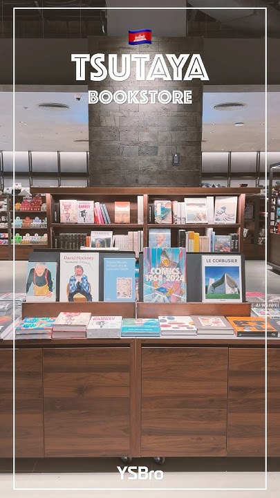 🇰🇭프놈펜 트랜디 장소 츠타야(Tsutaya)서점 #cafe #용시햄 #ysbro #coffee #books #bookstore #tsutaya - YouTube