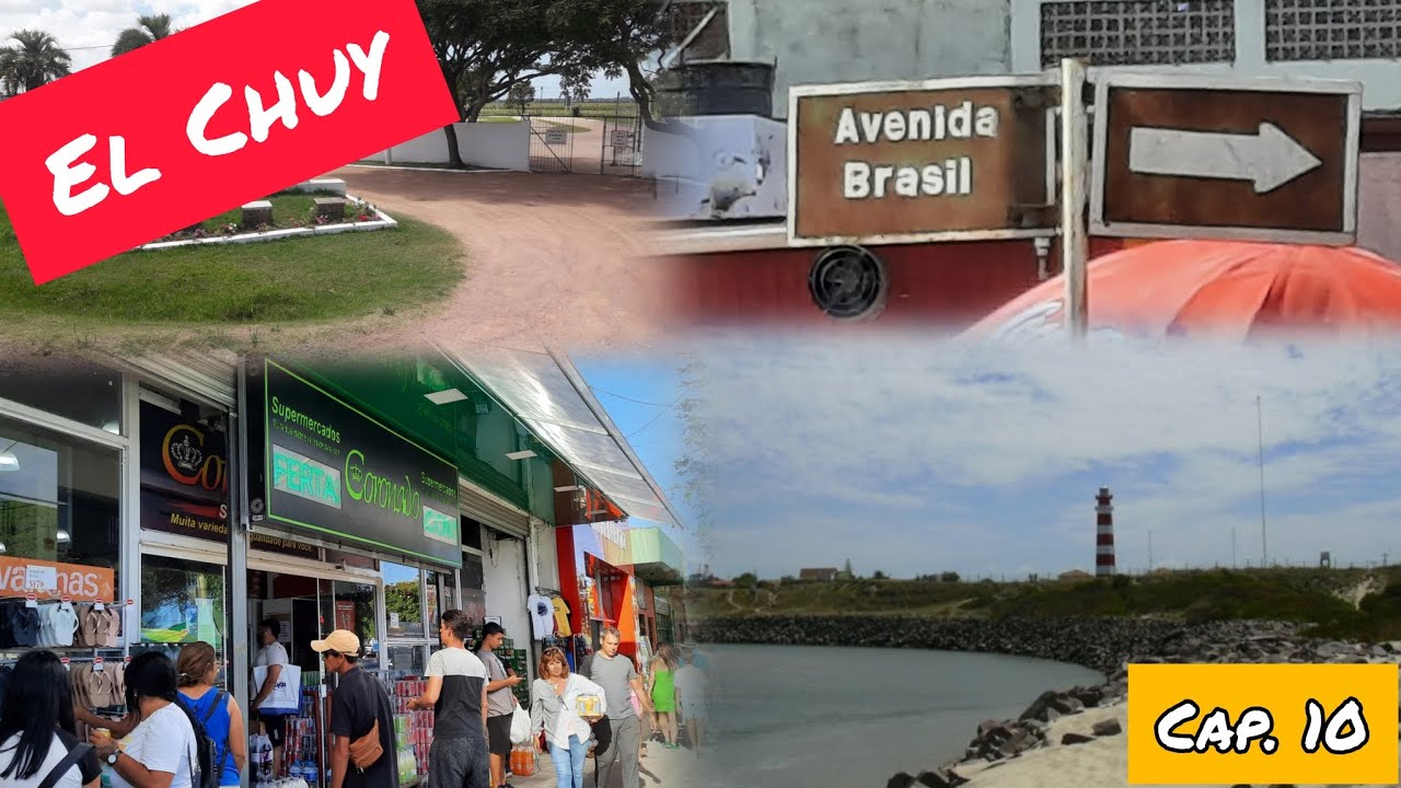 De compras por el Chui y visitamos Barra del Chui - YouTube