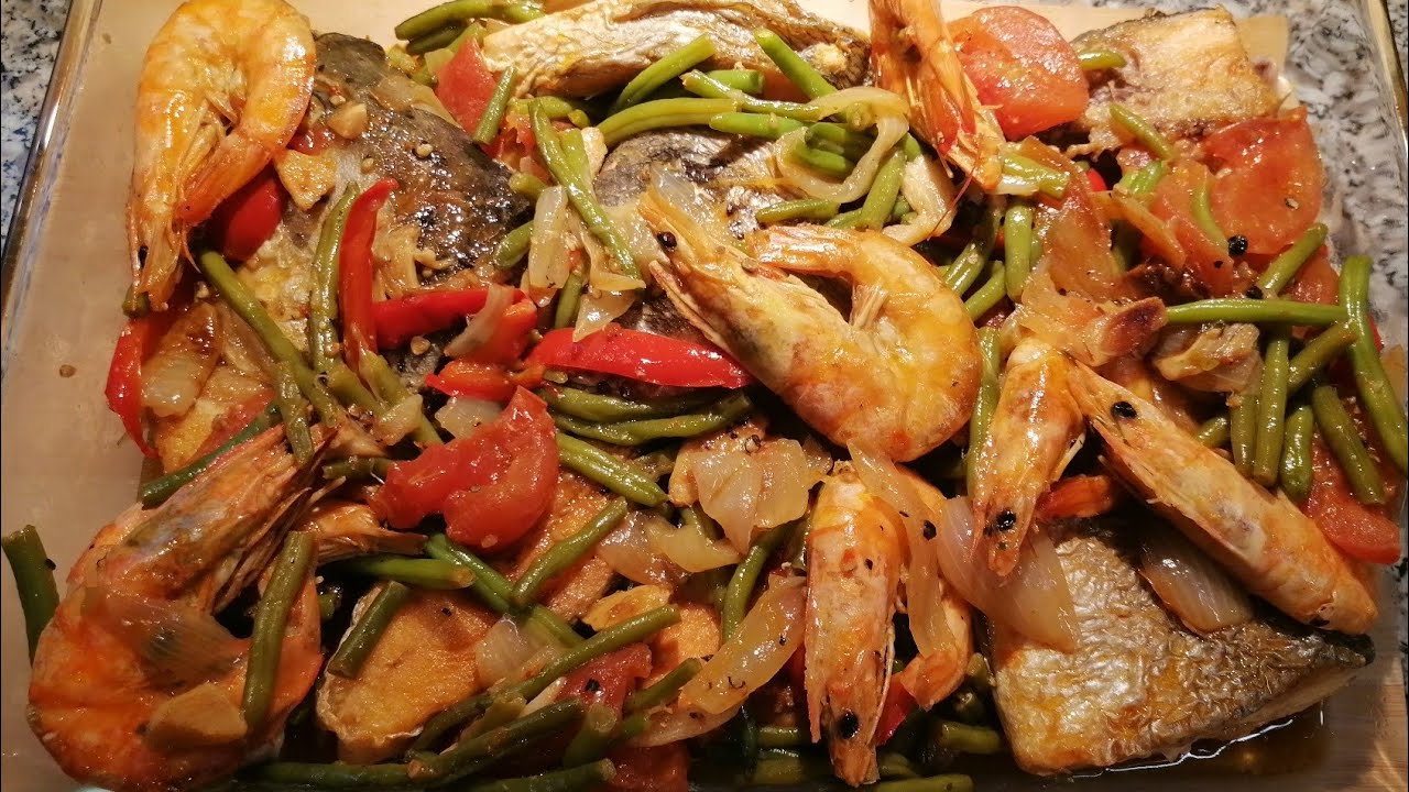 Simply luto ng isda , Sarshado isda at shirmp @melodayspe3704 - YouTube