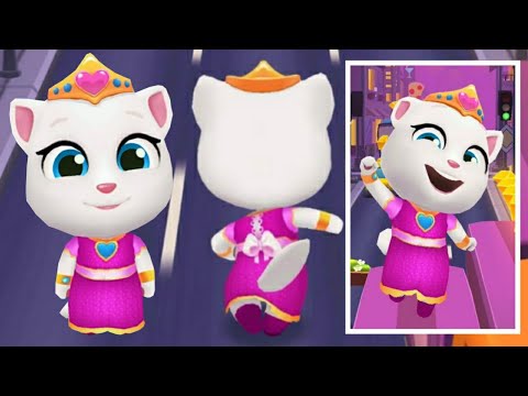 Princess Angela - My Talking Tom Gold Run Gameplay (Android/iOS) - YouTube