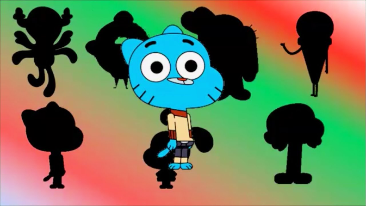 World of GUMBALL Shadow Puzzle Video for Kids | Match the Shadow ...