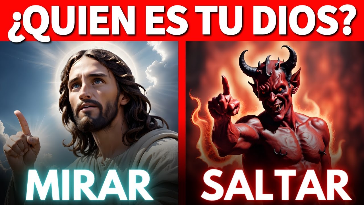 ¿DIOS O EL DIABLO? (SI ELIGISTE AL DIABLO PUEDES SALTAR ESTE VIDEO) 😱 🙏 ...