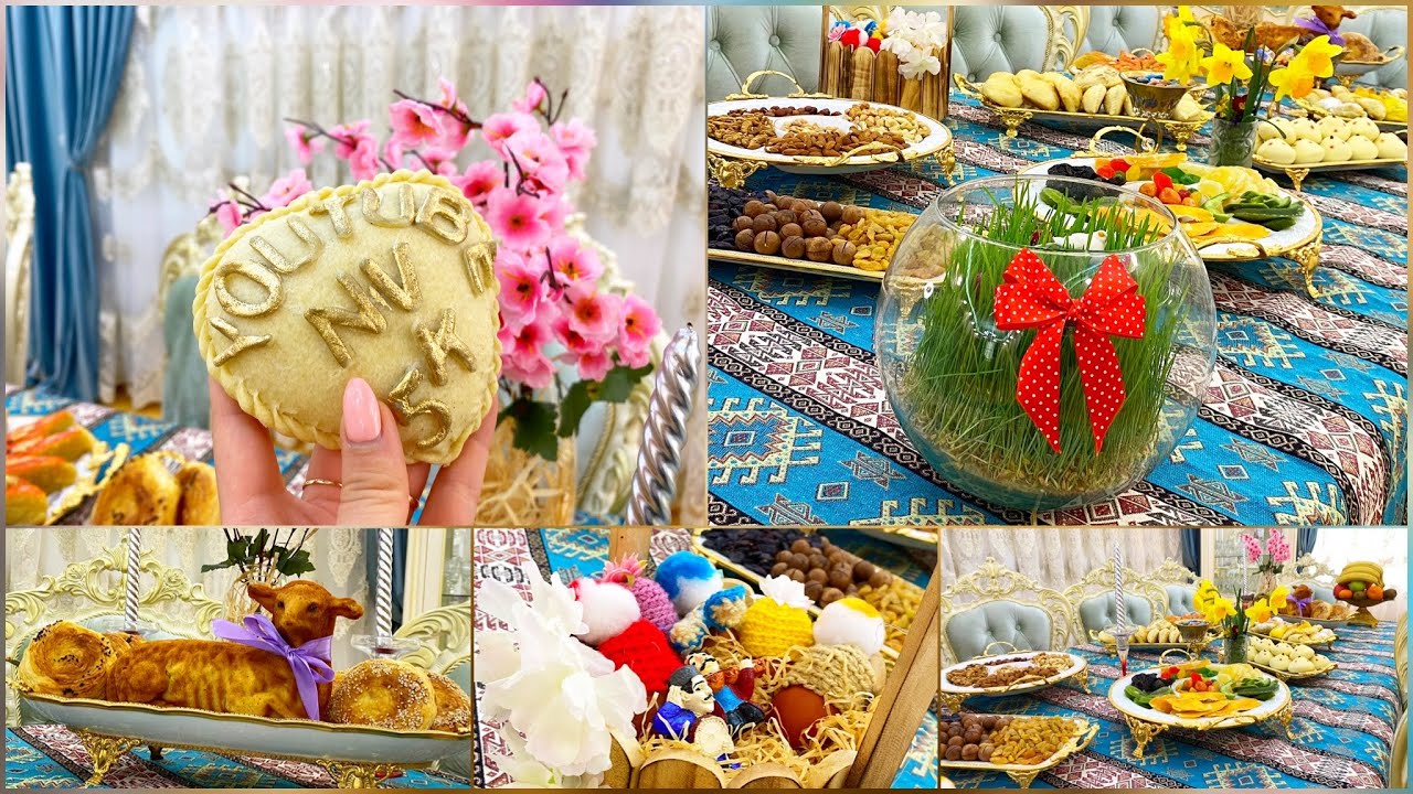 Bahar Bayrami😍Nowruz Holiday in Azerbaijan🌸Bayram süfrəmiz🌼Bayraminiz ...