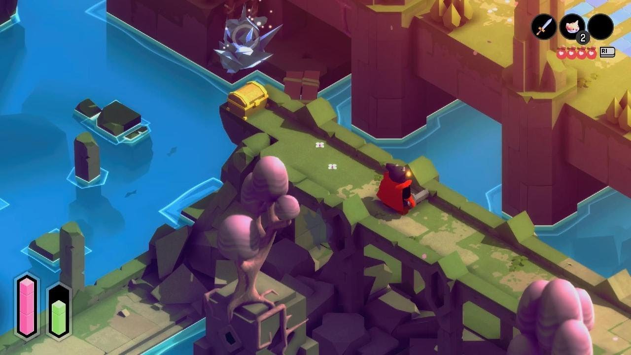 Tunic clipping through map - YouTube