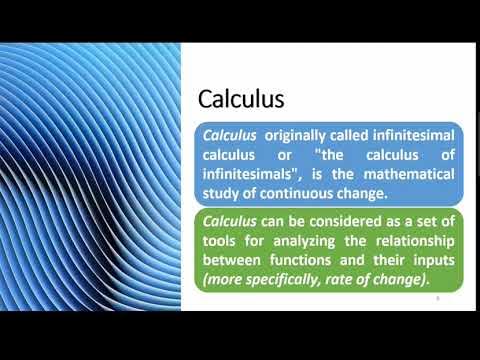 Calculus for Machine Learning and Deep Learning Day 1 Part 1 Essential ...