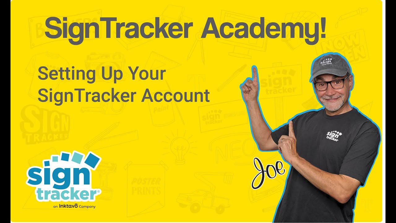 SignTracker Academy: Signing up & Setting up your account in ...