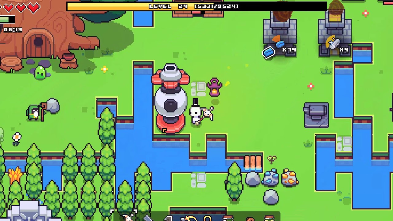 [HUN] Forager Combat Update Beta 13 (First Mining Rod, Some Museum ...