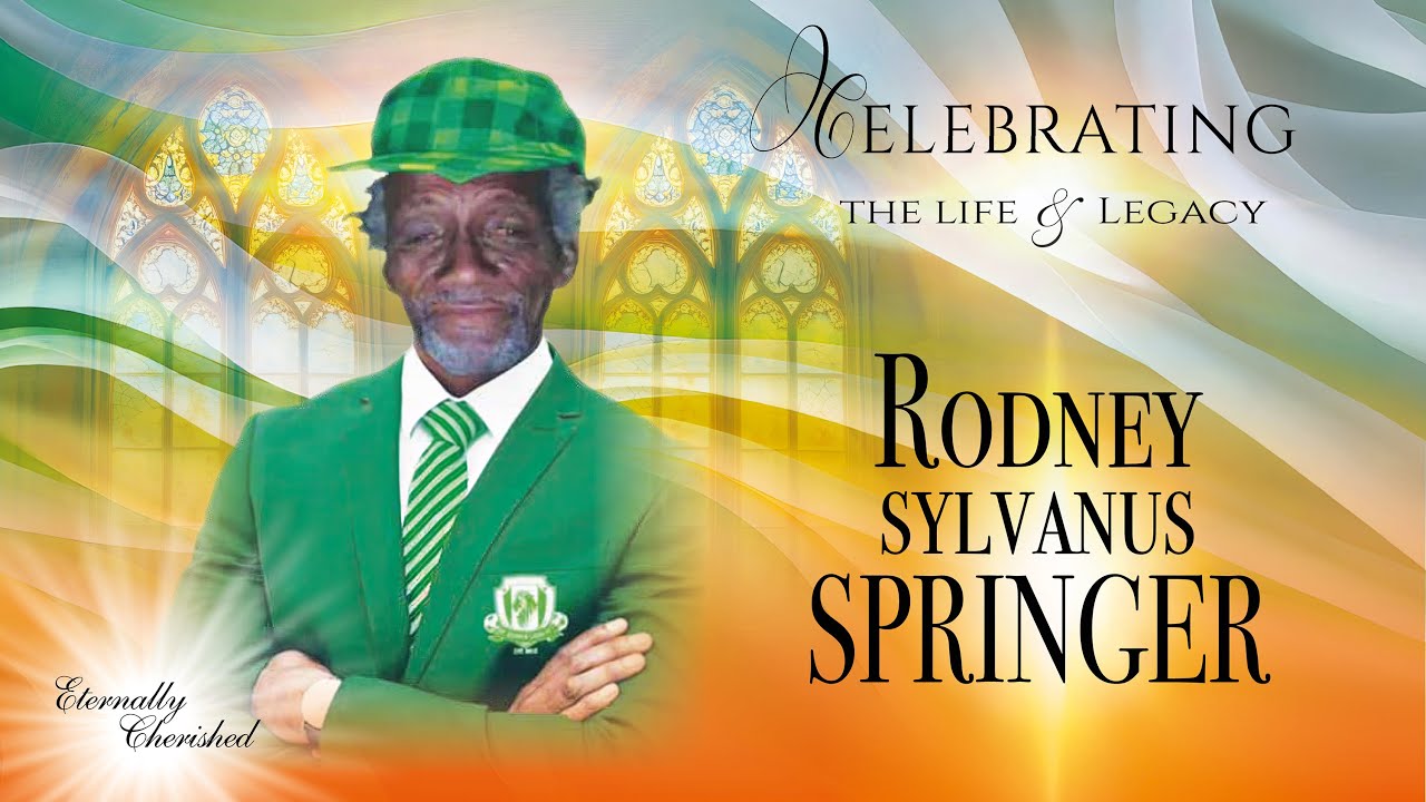 Celebration of Life - RODNEY SYLVANUS SPRINGER - YouTube