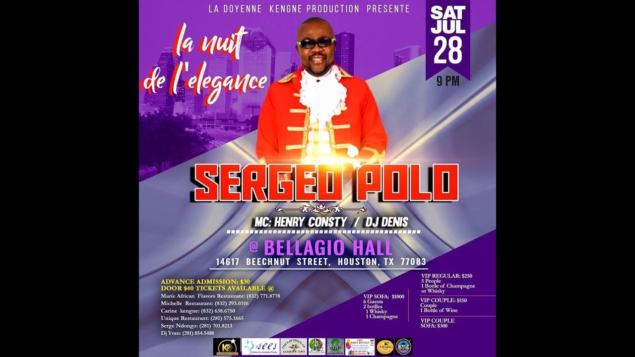 Spot sergeo polo à Houston aux USA - YouTube