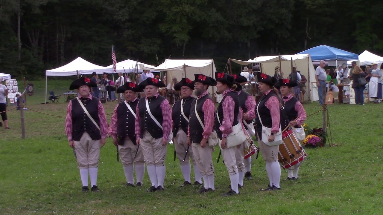 Sudbury Muster 2018 Part 18. Adamsville Ancients Fife & Drum - YouTube