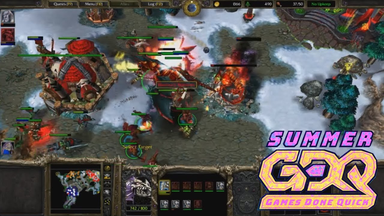 Warcraft III: Reign of Chaos Undead Campaign by CovertMuffin in 49:53 ...