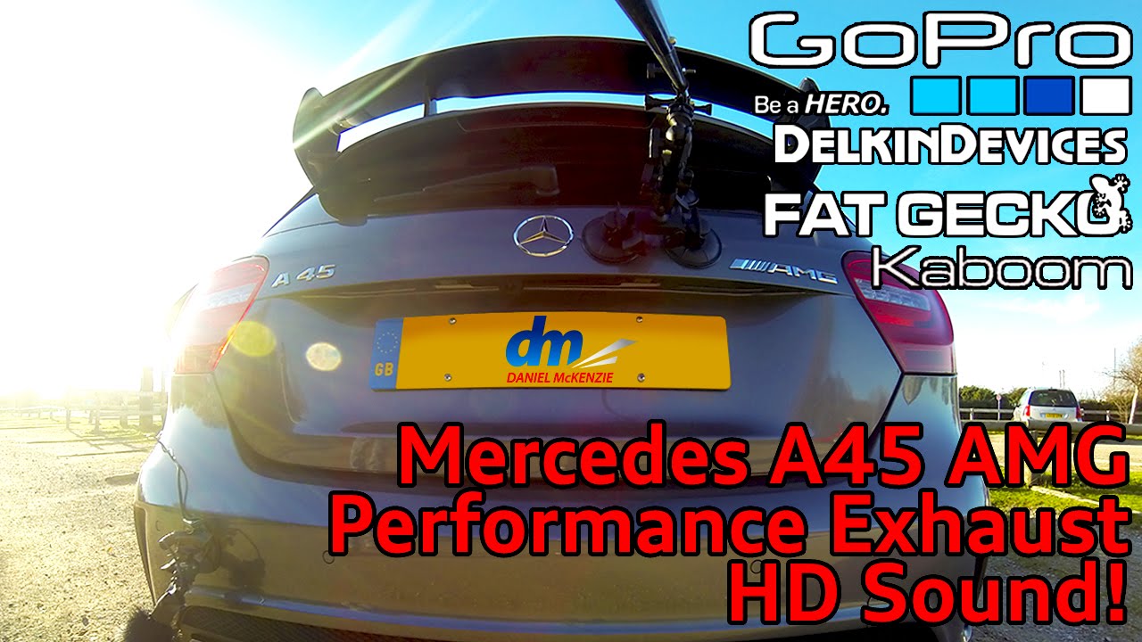 Mercedes A45 AMG Performance Exhaust - Launch control/Racestart And ...