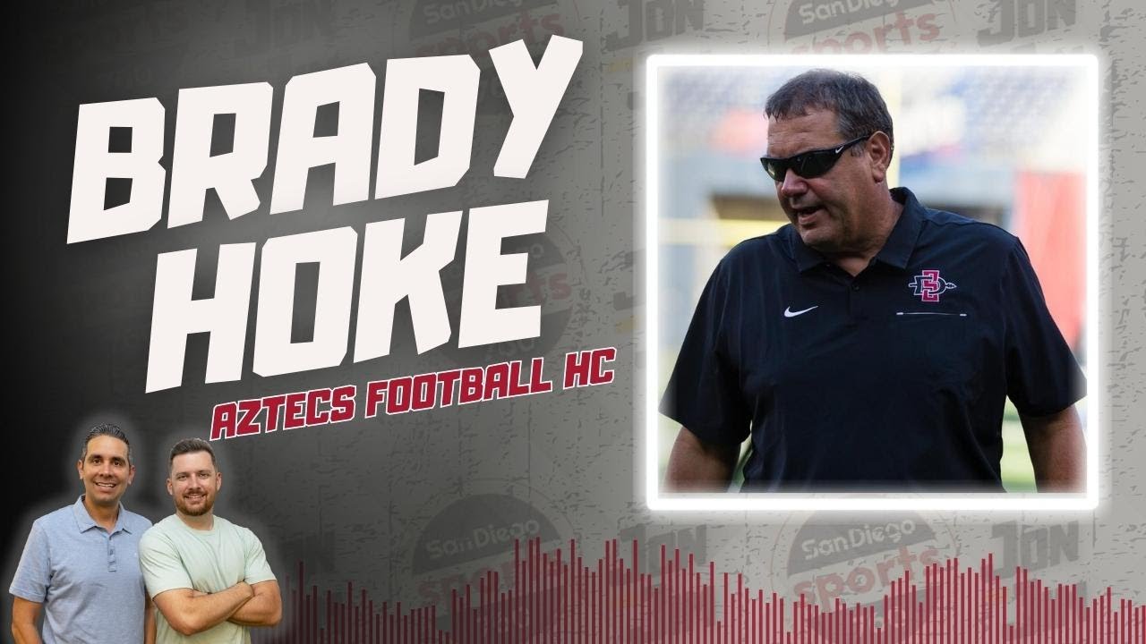 SDSU Football HC Brady Hoke talks Ohio Bobcats & Jalen Mayden’s ...