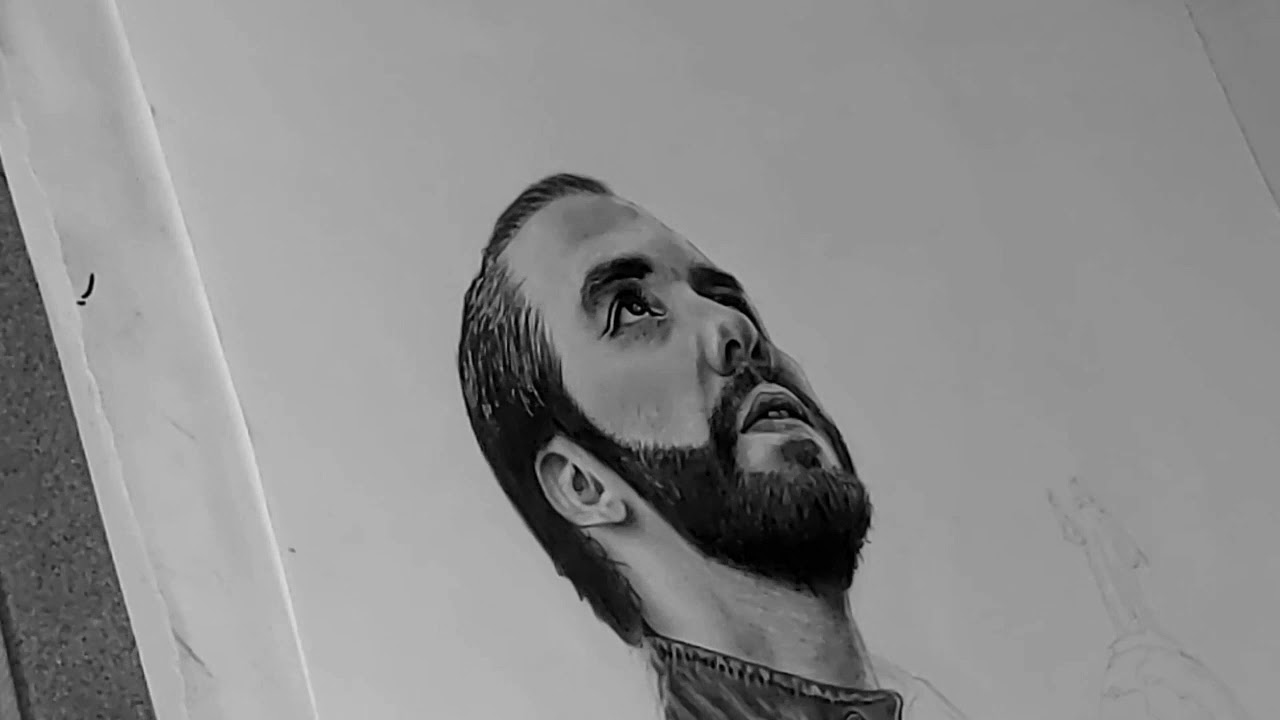 Nayib Bukele, Increíble! dibujo de doble exposición a lapiz, por ...