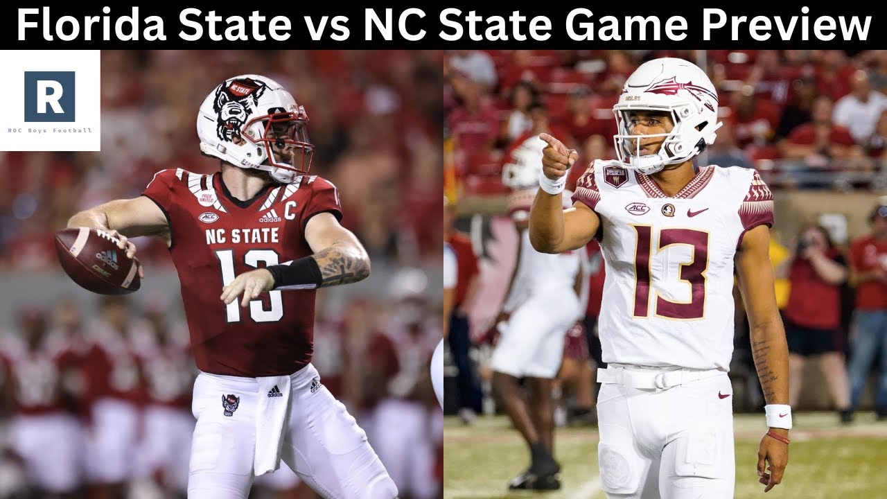 Florida State vs NC State Game Preview College Football - YouTube