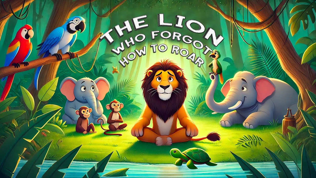 The Lion Who Forgot How to Roar | An Inspiring Story for Kids 🦁 - YouTube