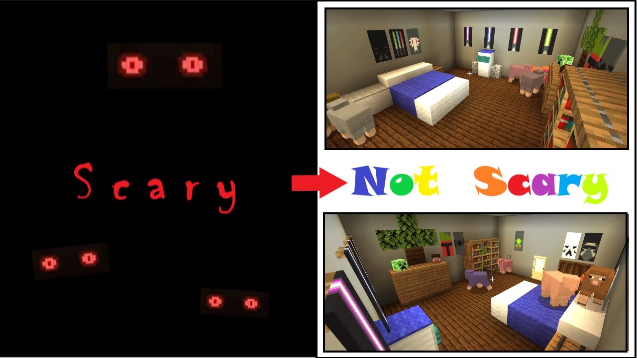 Minecraft Build Challenge - Build Something Scary with a Silly Twist ...