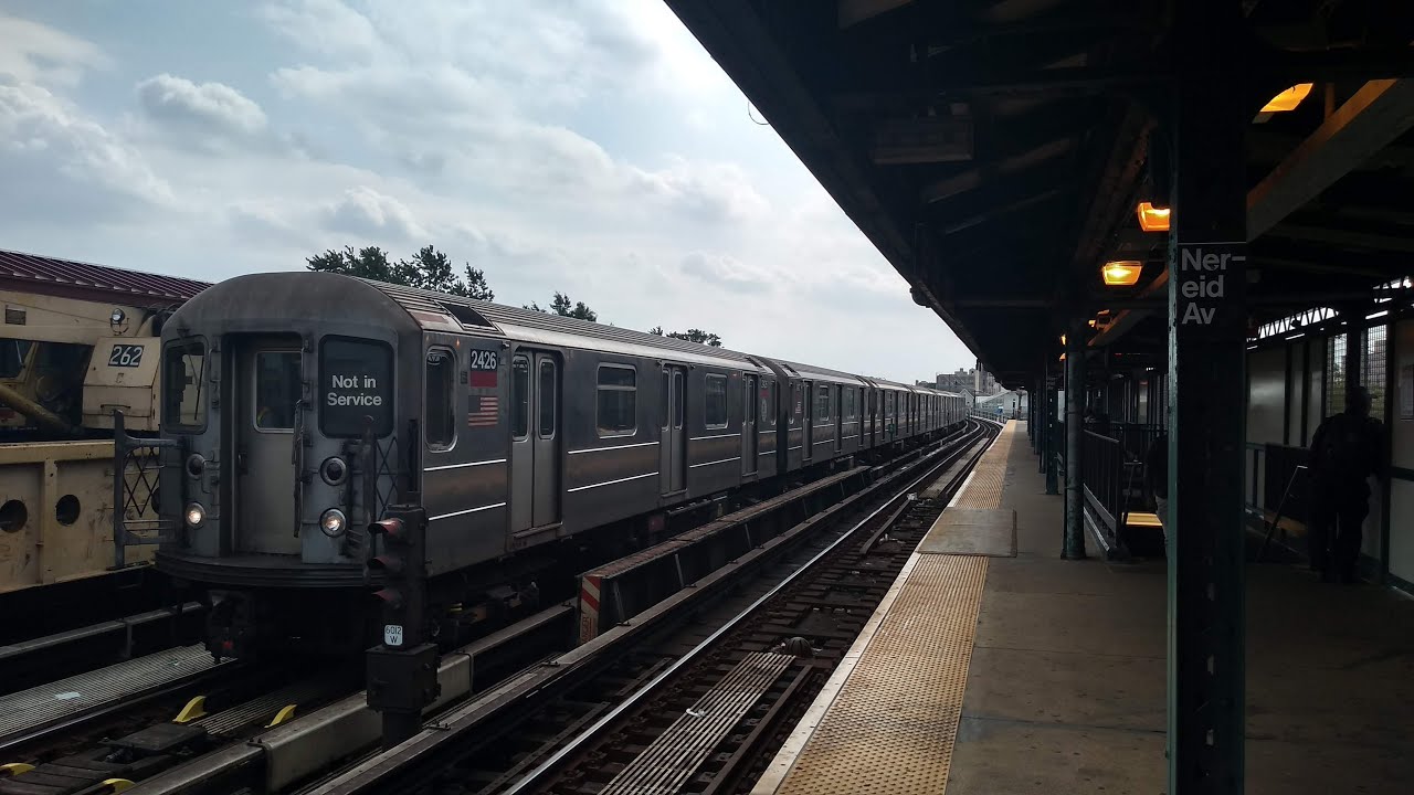 R62A Brake Test Train Returning to 239 St Yard - YouTube