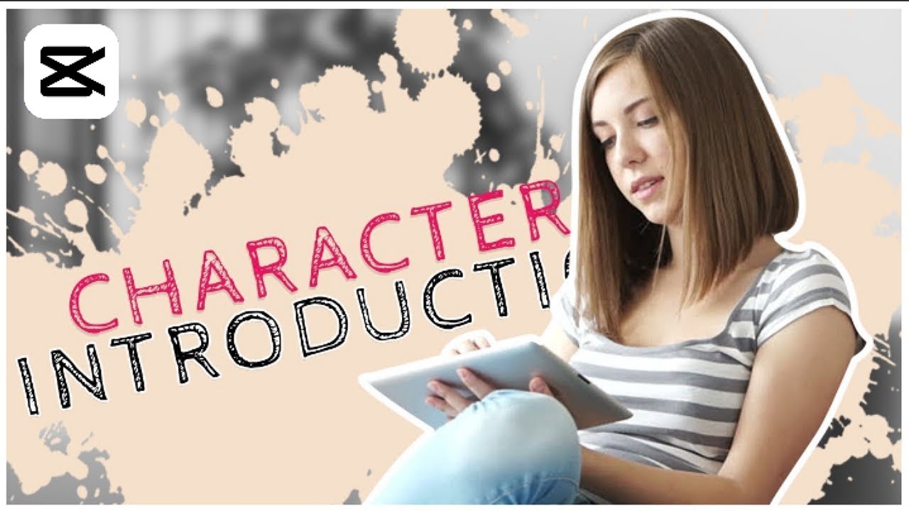 How to create a character introduction on capcut - YouTube