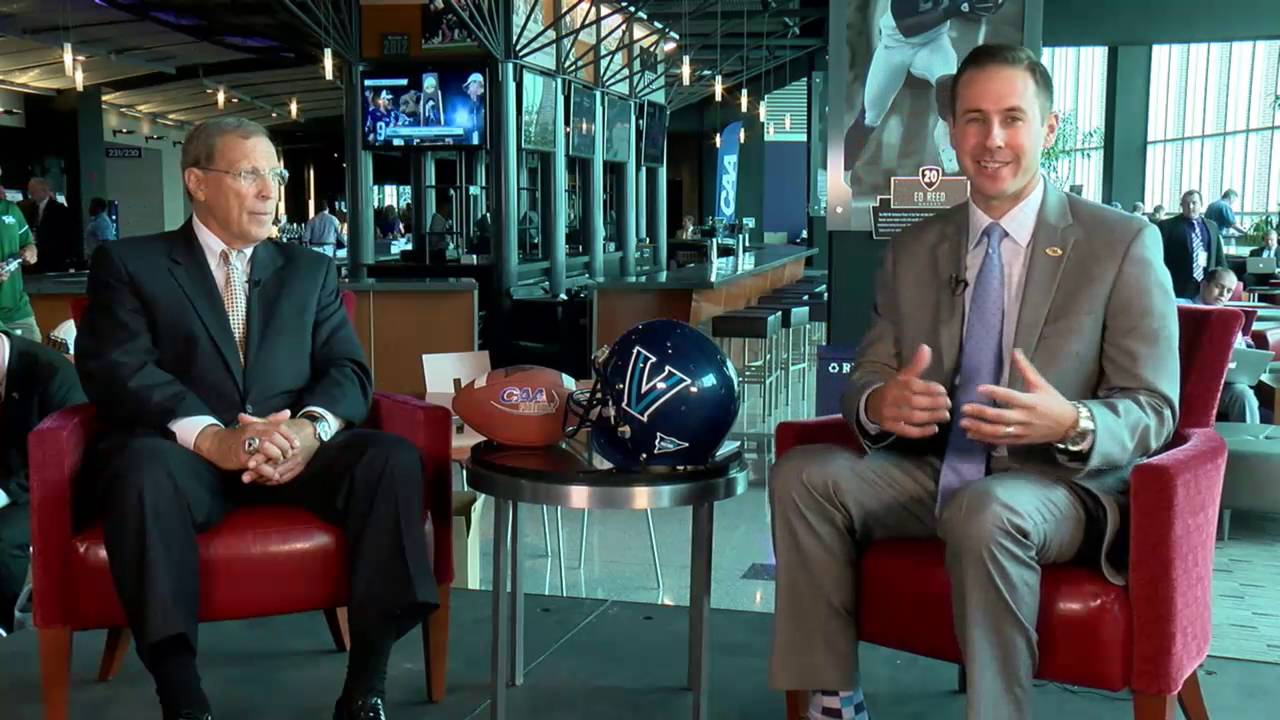 2016 #CAAFB Media Day Live - Villanova's Andy Talley - YouTube