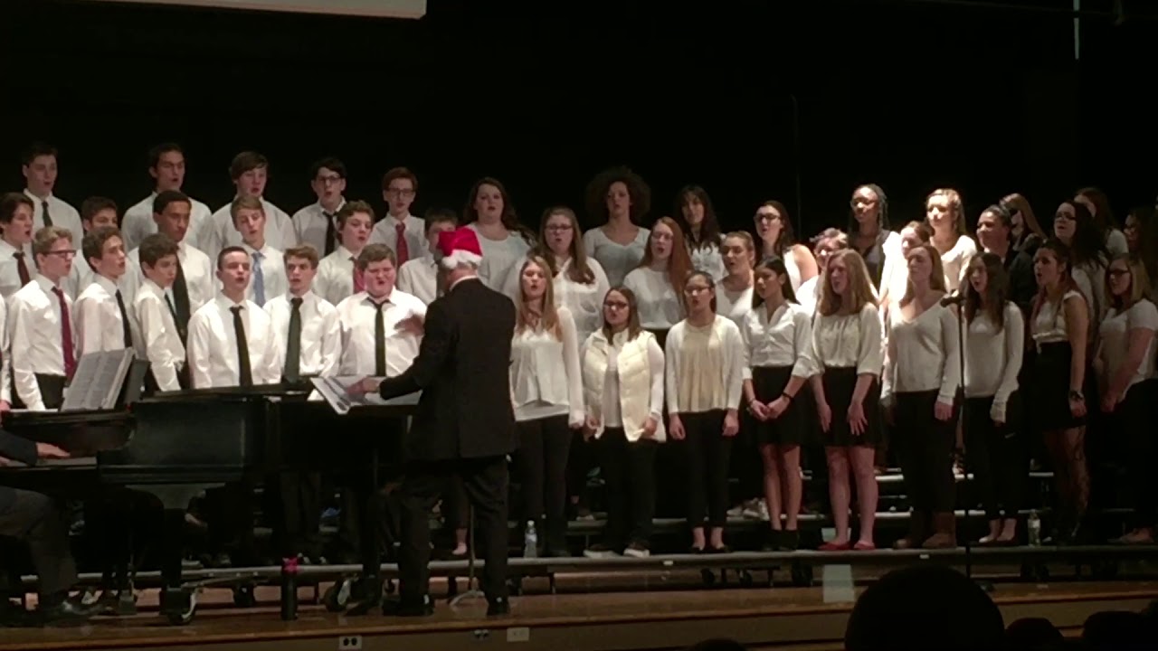 All I Want For Christmas Is You ~~ Plattsburgh Senior High School Choir ...
