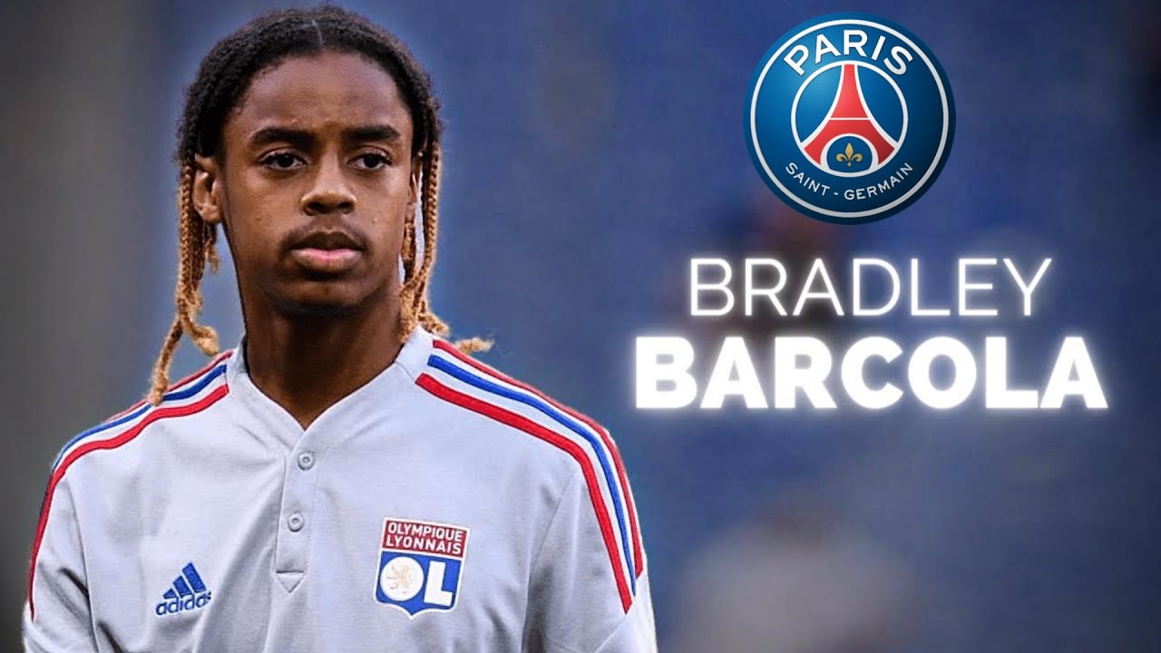 20 year old Bradley Barcola Amazing Skills, Goals & Assists. - YouTube