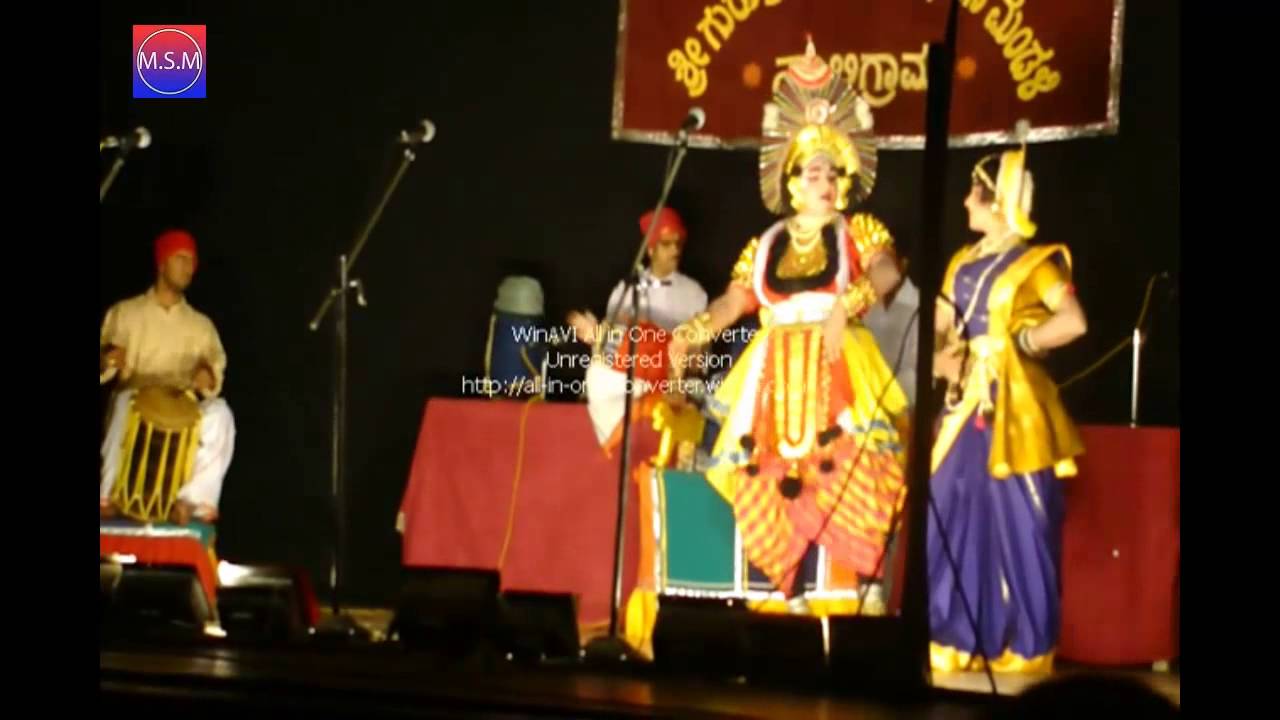Yakshagana - Prasanna Shettigar - Ankola - Saligrama Mela 2011 - YouTube