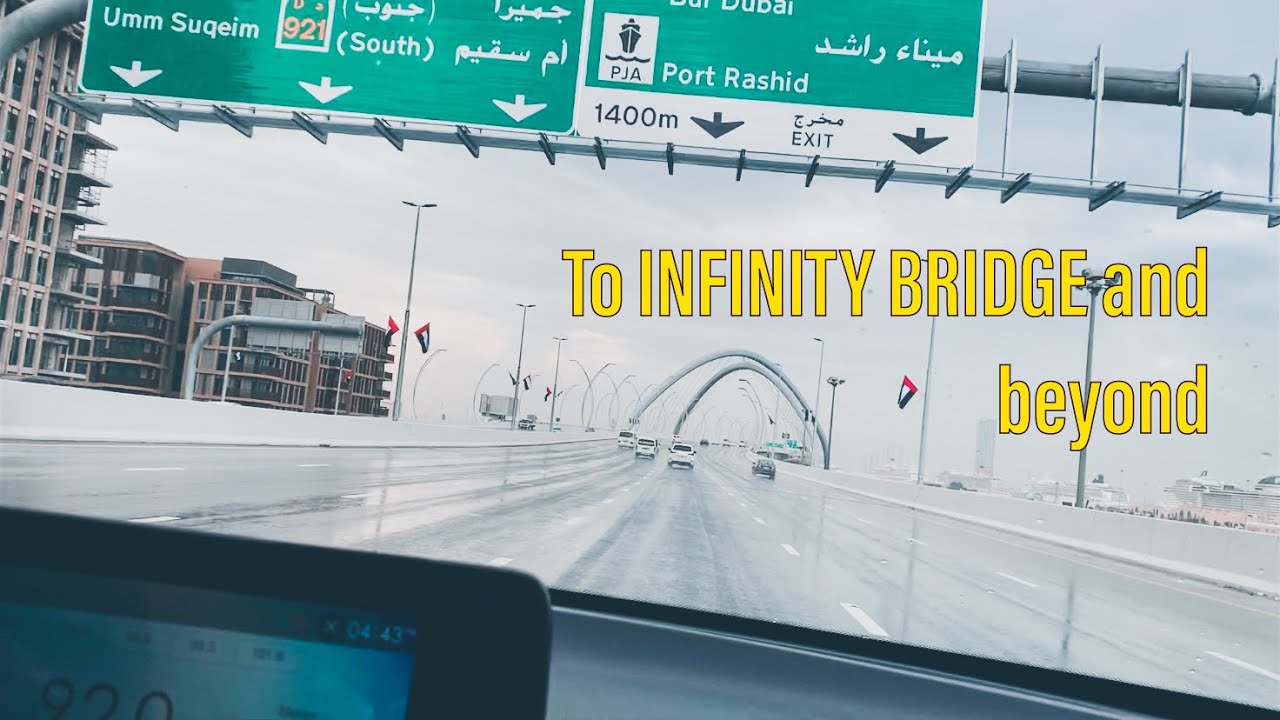 The New Infinity Bridge In Dubai - YouTube