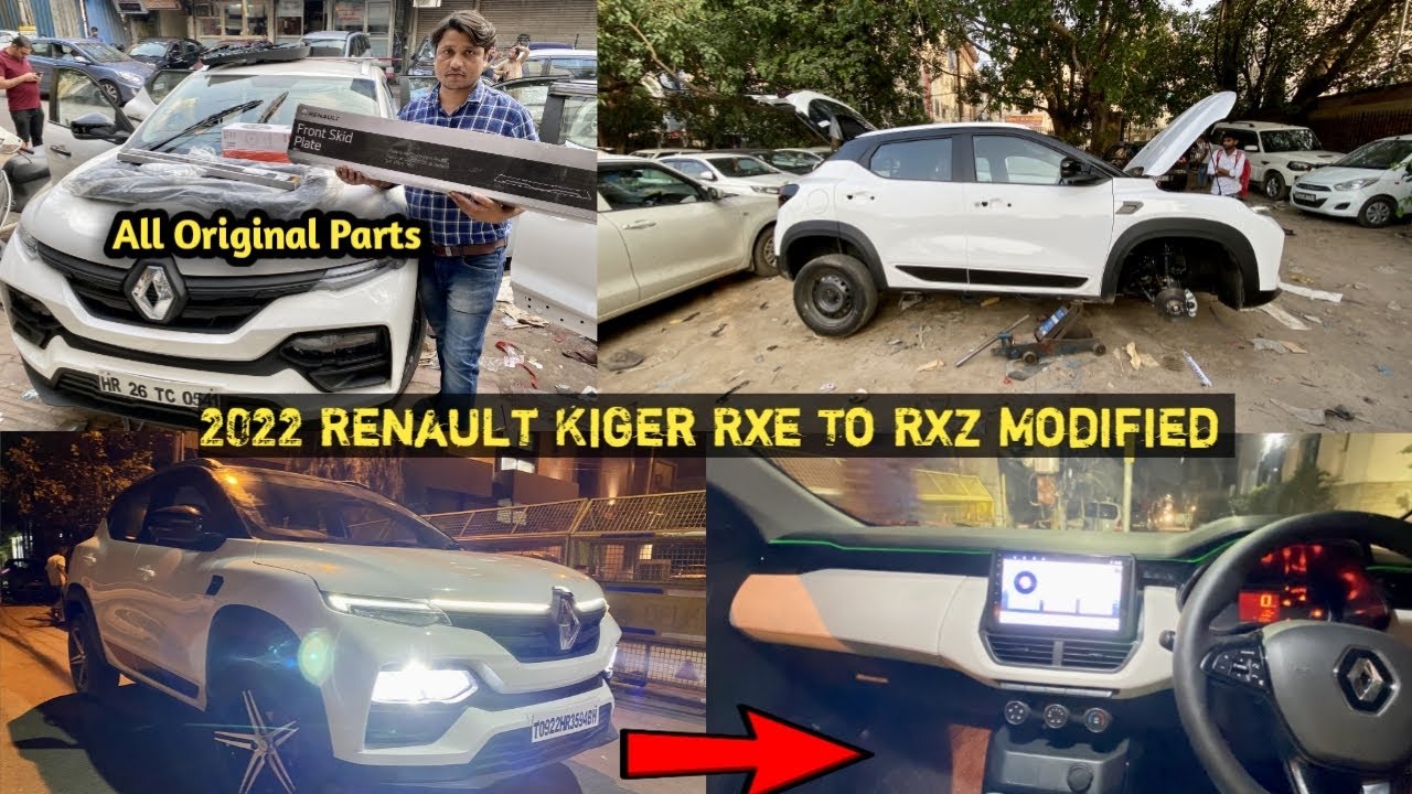 💥 2022 Renault Kiger Rxe Modified🔥 Kiger Base to Top Modification🔥 ...
