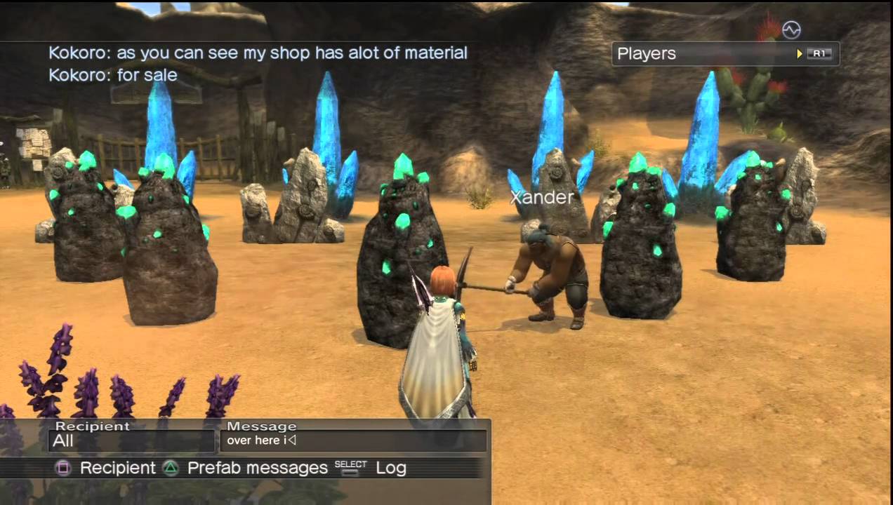 Tour of Kokoro's Georama Town White Knight Chronicles WKC - YouTube