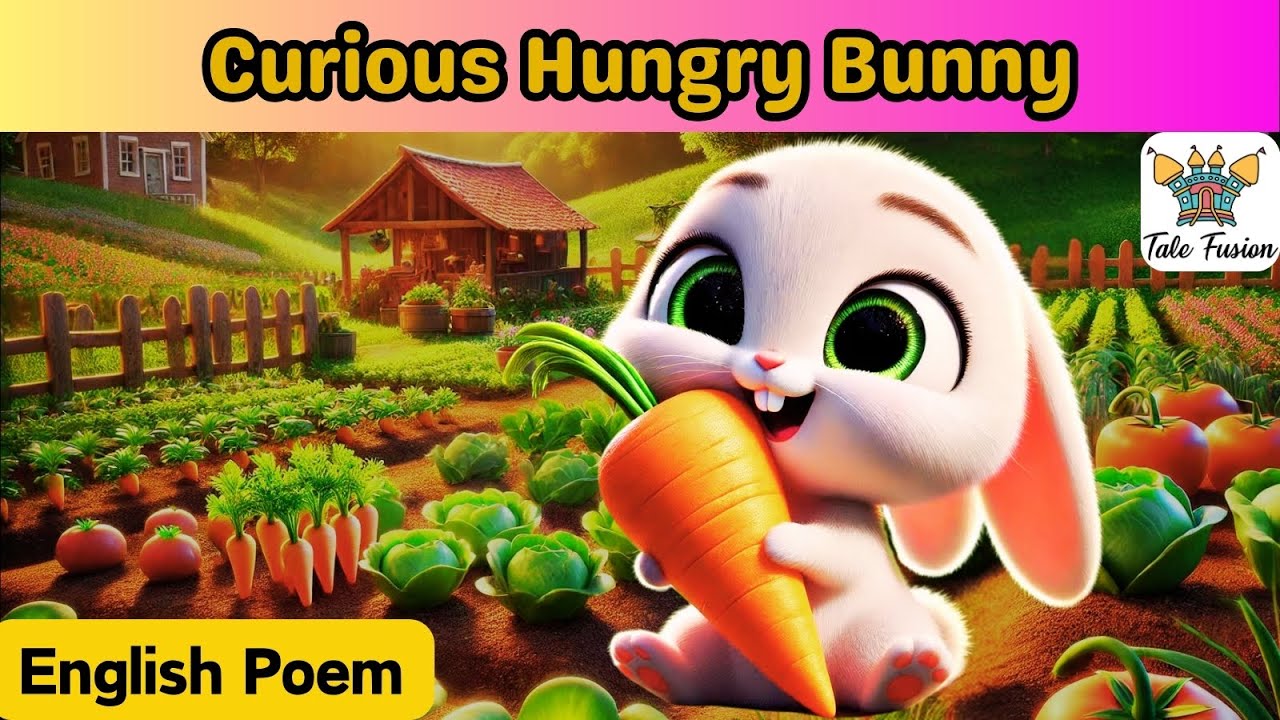 Curious Hungry Bunny | Nursery Rhymes For Kids & Baby Song | Animated ...