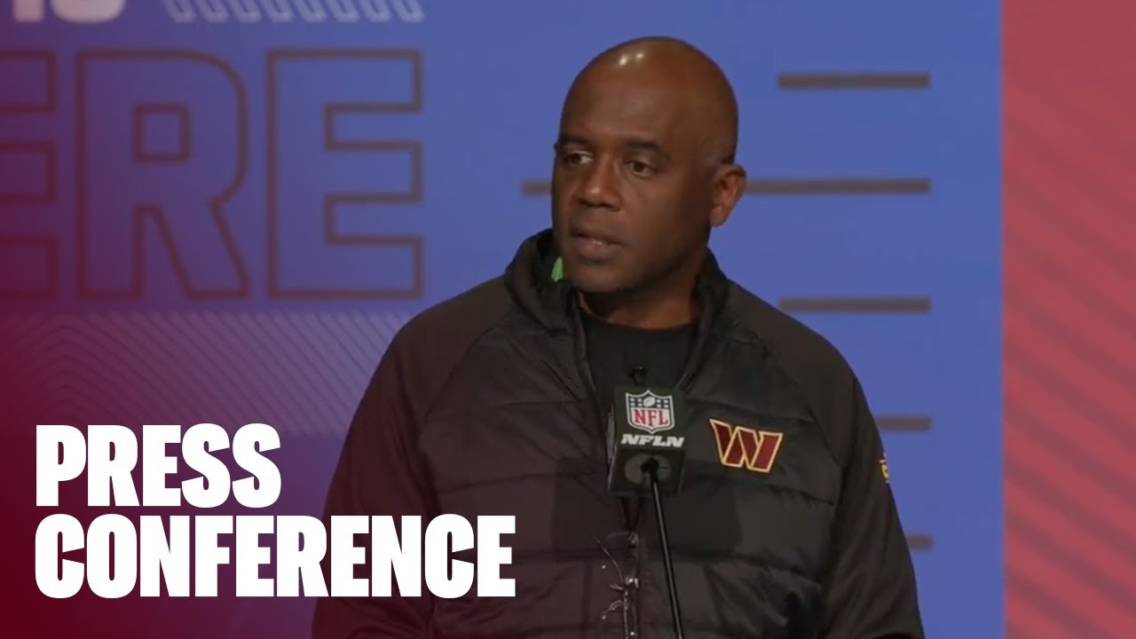 LIVE: GM Martin Mayhew speaks to the media from the NFL Combine - YouTube