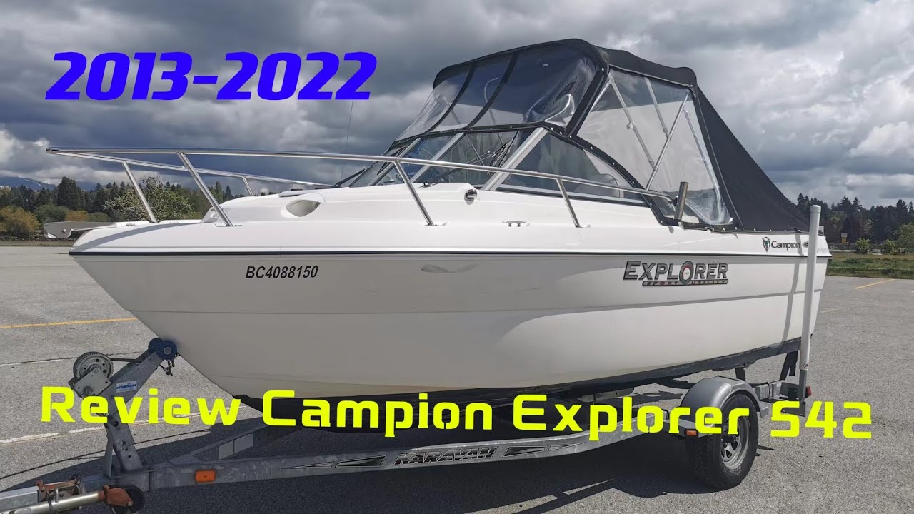 2013 Campion Explorer 542 Review in English - YouTube