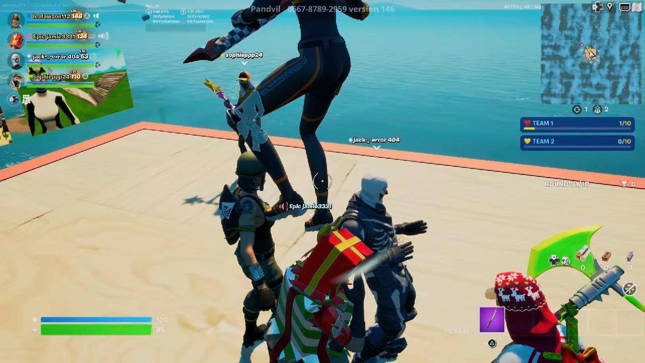 4v4 pandvil box fight - YouTube