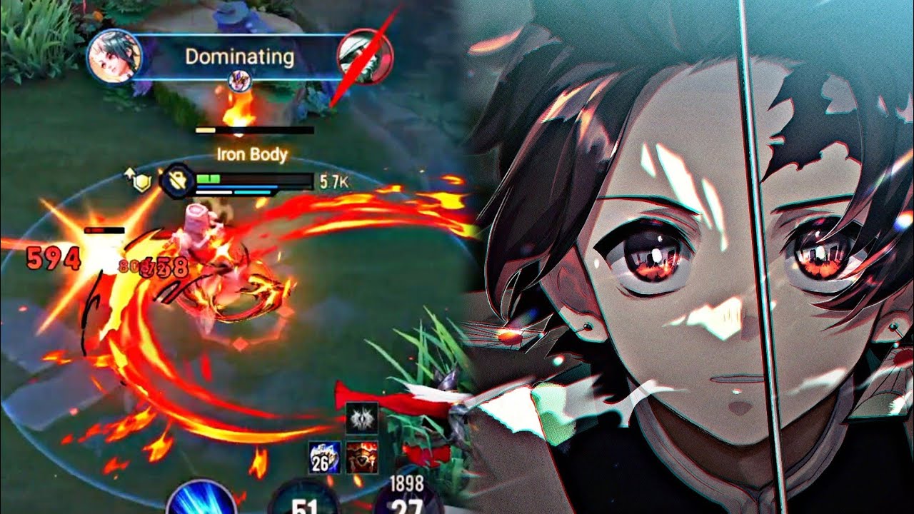 YAN/TANJIRO GAMEPLAY | PRO GAMEPLAY - ARENA OF VALOR | LIÊNQUÂNMOBILE ...