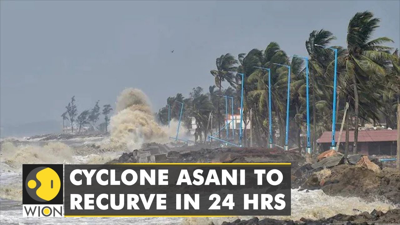 Cyclone Asani to recurve in 24 hrs, Indian coast guard rescues stranded ...